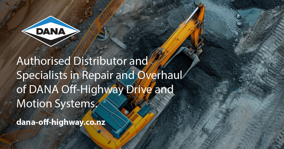 Dana Off-Highway New Zealand Distributor - Repair of Drive and Motion Systems